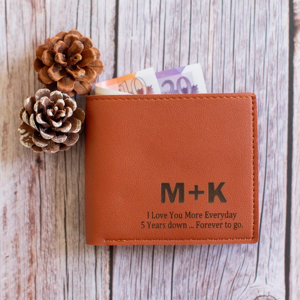 Engraved Wallet Unisex Card Holder - Will Do Studio